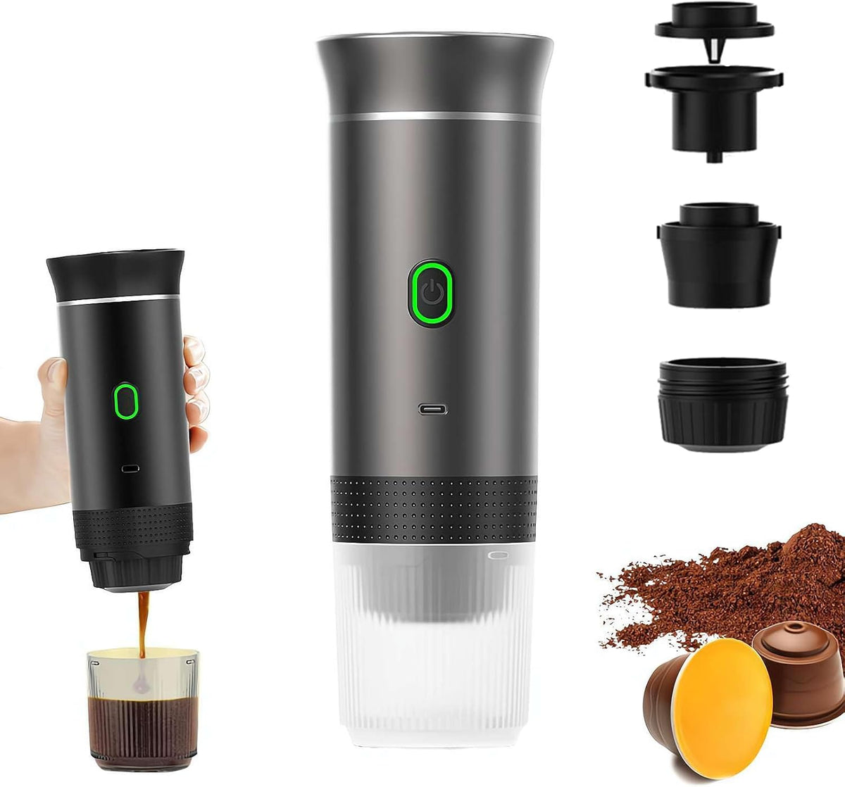 Nueva Cafetera Espresso de Bolsillo – plazavirtualrd