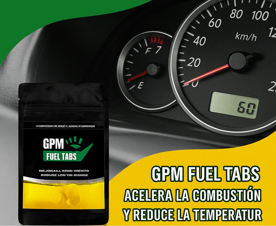 💚 GPM FUEL TABS – Ahorra Combustible Desde el Primer Tanque ...